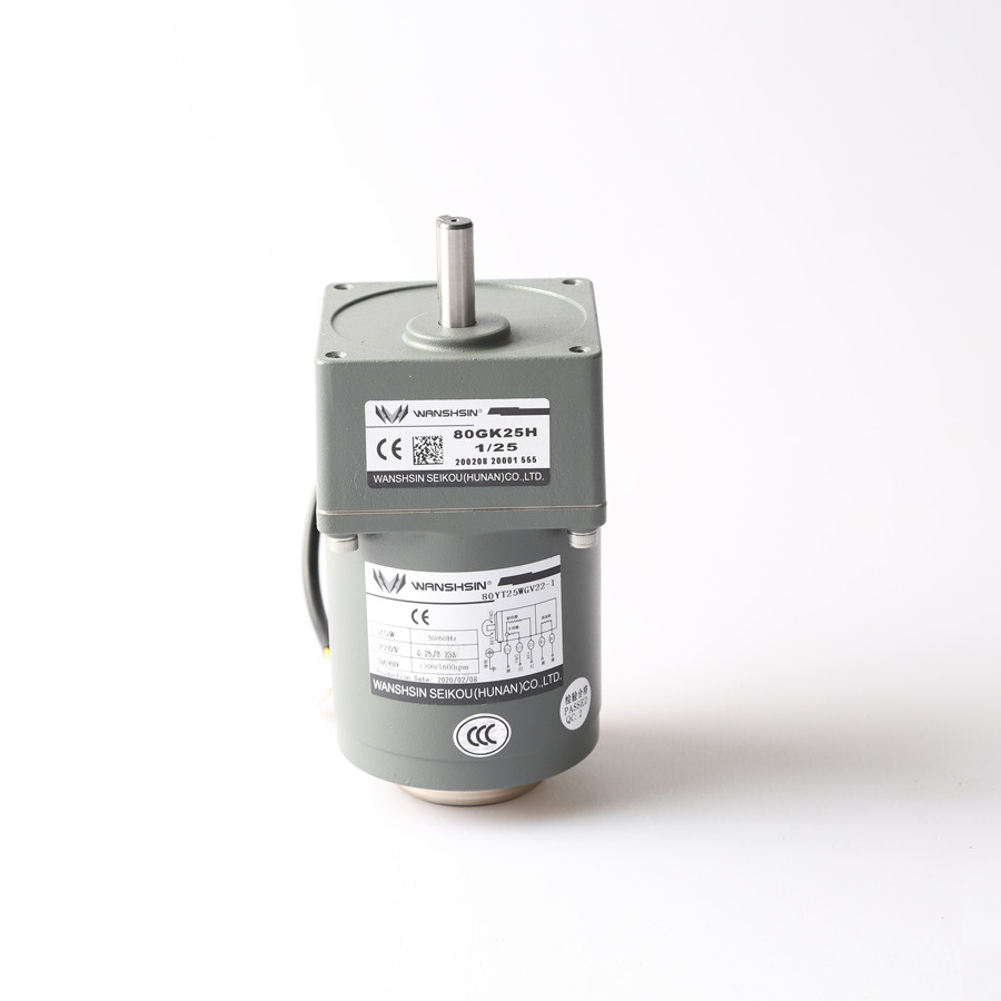 Single Phase Variable Speed AC Micro Gear Motor For Packing Machine