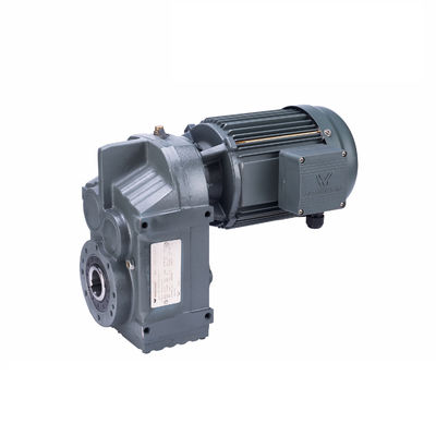 2 Stages 6 Pole Parallel Shaft Helical Gear Motor Lower Noise